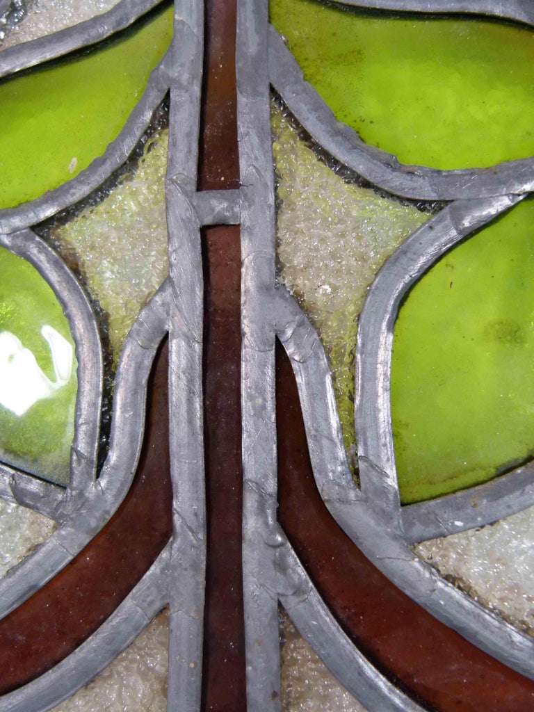Art Nouveau Gaudi Style Catalonia Stained Glass at 1stDibs
