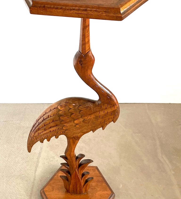 Art Nouveau Jugendstill Black Forest Side Table, Planter Plant Stand ...