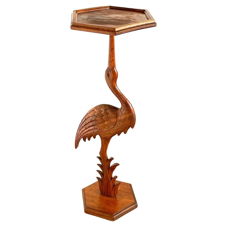 Art Nouveau Jugendstill Black Forest Side Table, Planter Plant Stand ...