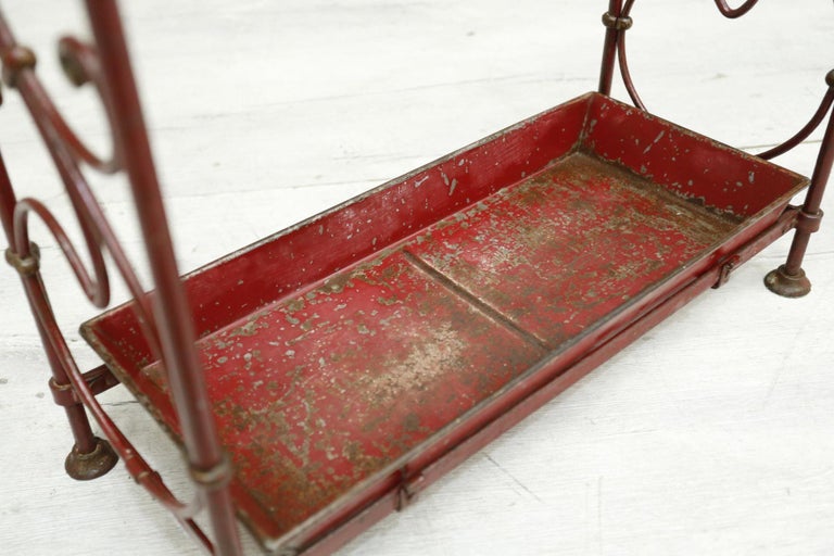 Art Nouveau Metal Stick Stand For Sale at 1stDibs