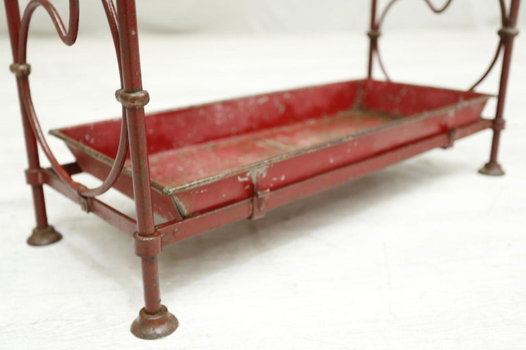 Art Nouveau Metal Stick Stand For Sale at 1stDibs