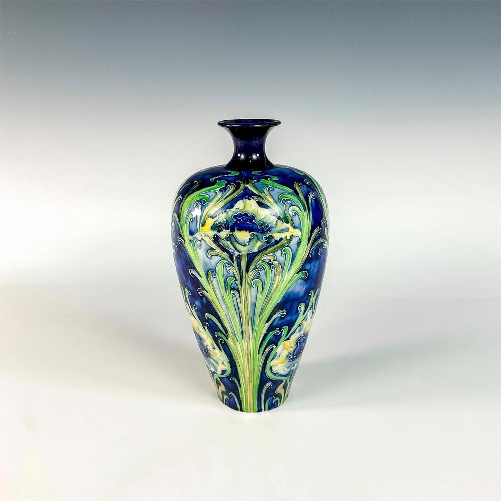 ART NOUVEAU MOORCROFT Florian Ware Vase, 'Poppy' pattern. For Sale at ...
