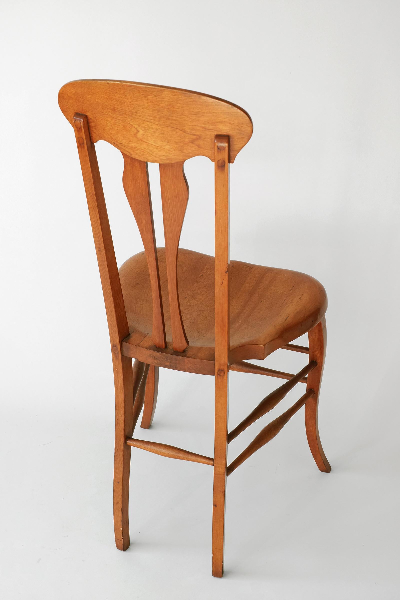 Art Nouveau Pull-Up Chair by F.H. Conant's Sons at 1stDibs | art ...