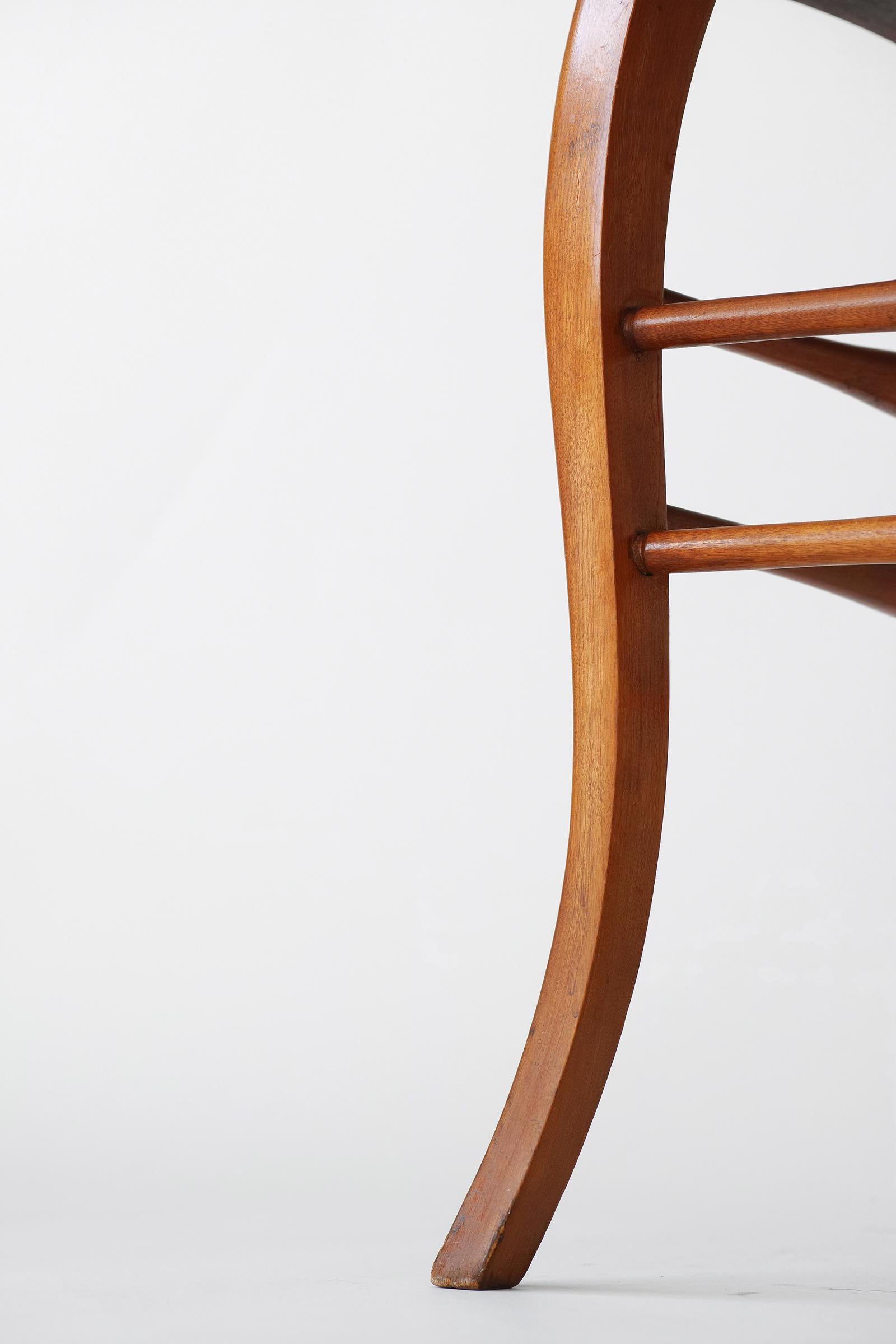 Art Nouveau Pull-Up Chair by F.H. Conant's Sons at 1stDibs | art ...
