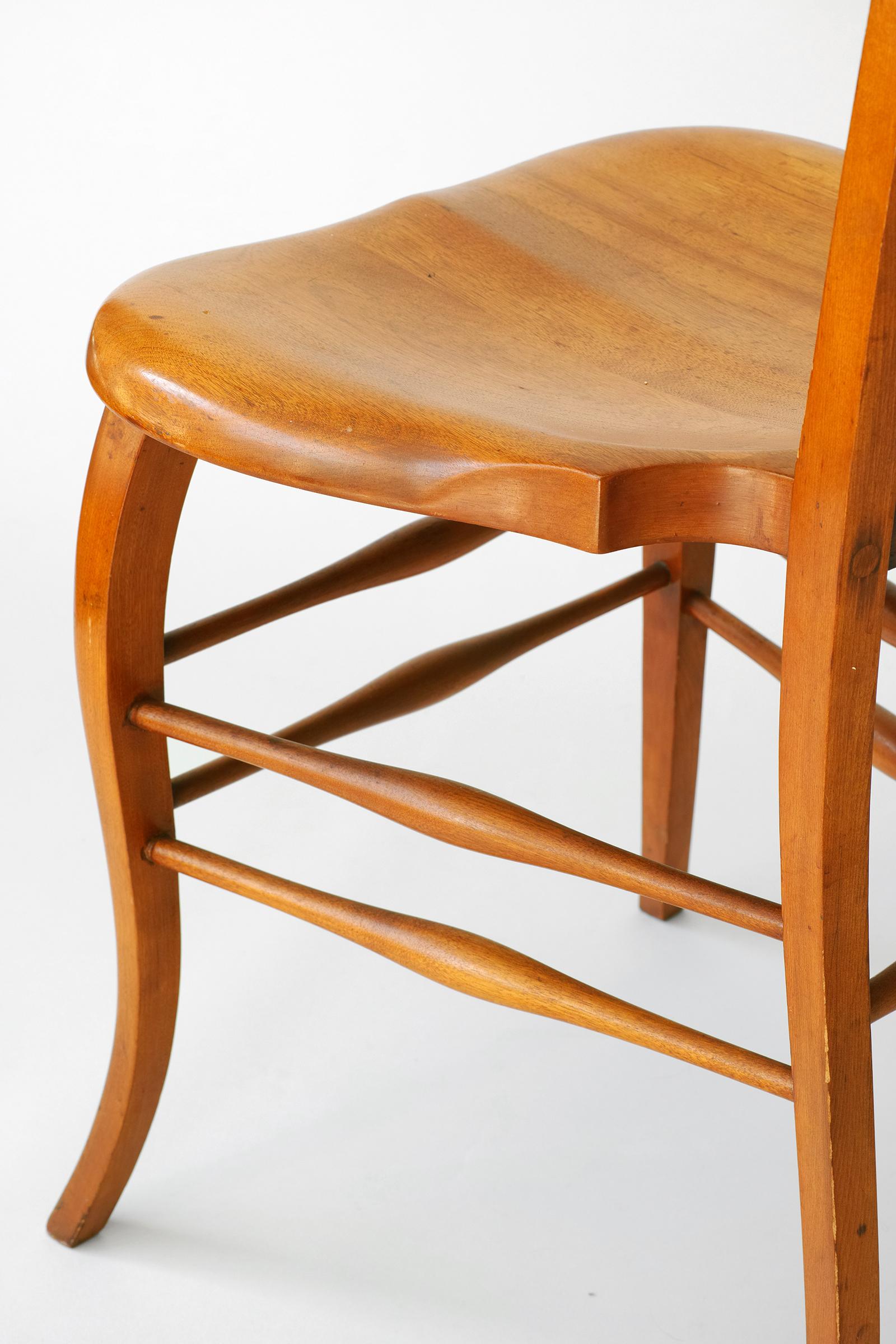 Art Nouveau Pull-Up Chair by F.H. Conant's Sons at 1stDibs | art ...