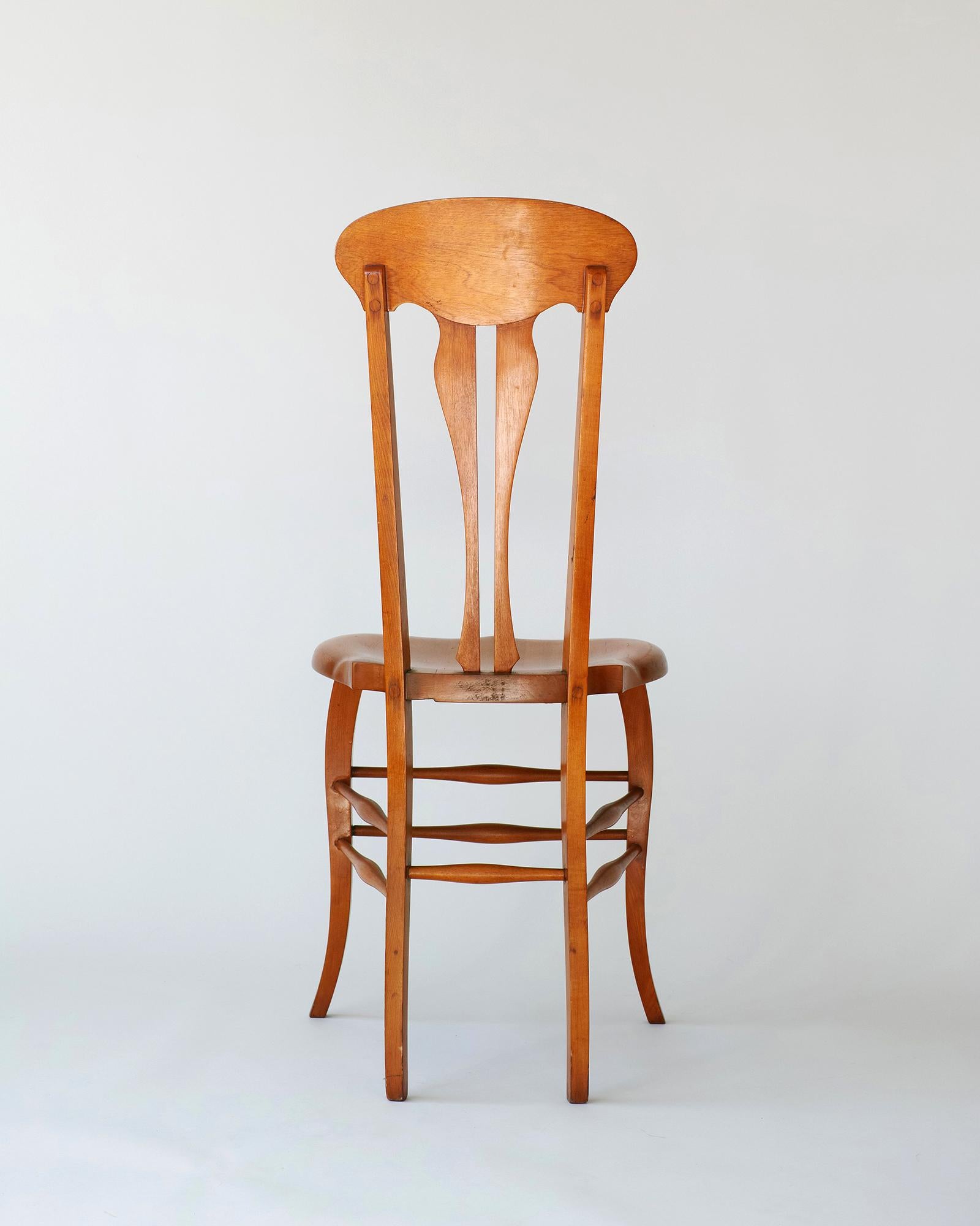 Art Nouveau Pull-Up Chair by F.H. Conant's Sons at 1stDibs | art ...