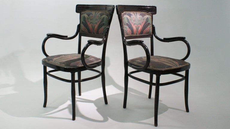 Art Nouveau Sofa and Armchairs Labelled Jakob and Joseph Kohn For Sale ...