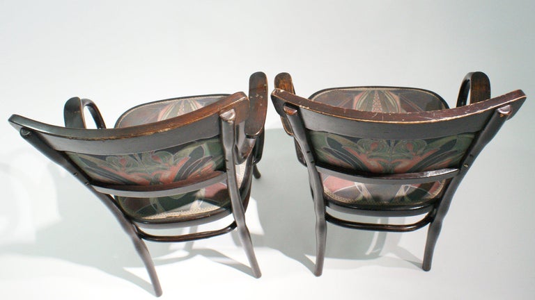 Art Nouveau Sofa and Armchairs Labelled Jakob and Joseph Kohn For Sale ...