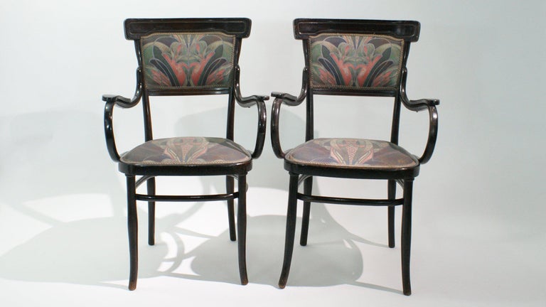 Art Nouveau Sofa and Armchairs Labelled Jakob and Joseph Kohn For Sale ...