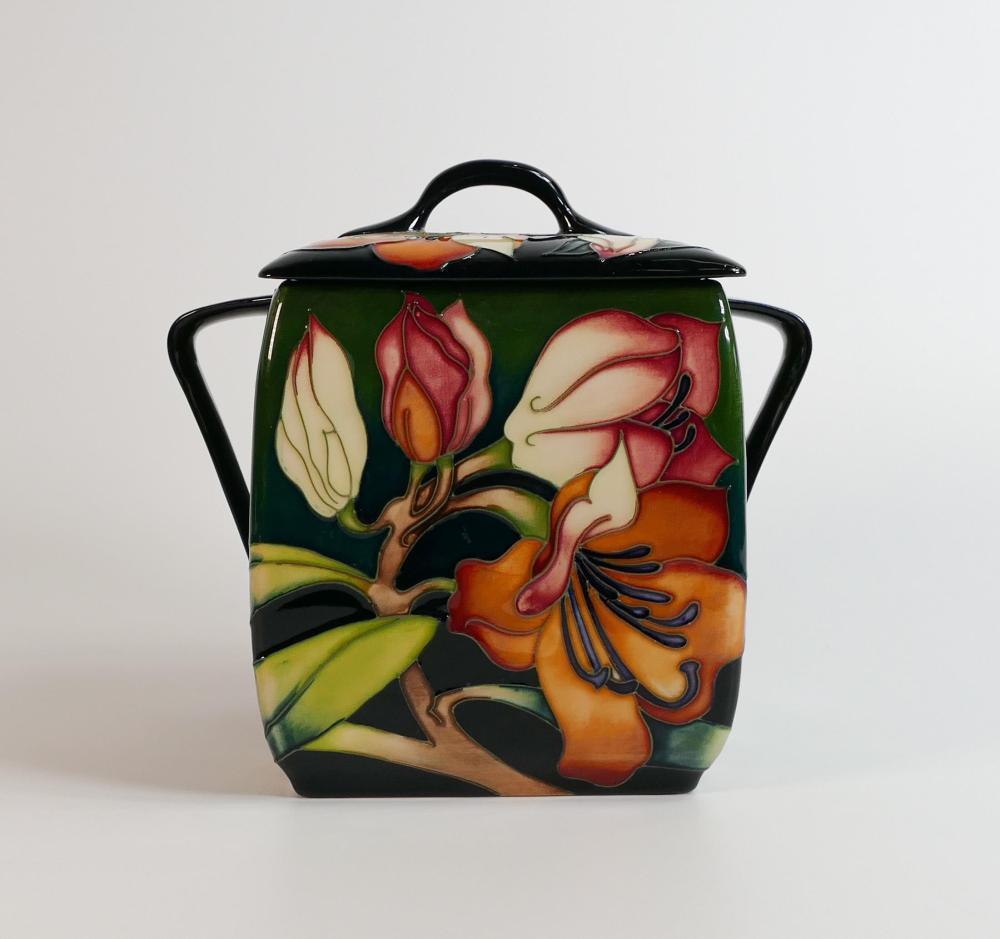 Art Nouveau style MOORCROFT PENCARROW pattern by Emma Bossons biscui ...