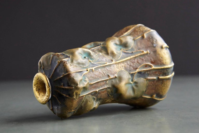 Art Nouveau Vase by Amphora, Turn-Teplitz Region of Bohemia, circa 1904 ...