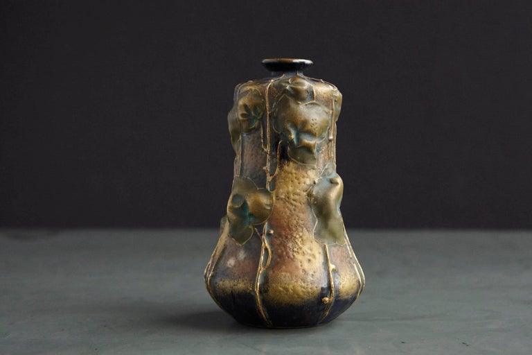 Art Nouveau Vase by Amphora, Turn-Teplitz Region of Bohemia, circa 1904 ...