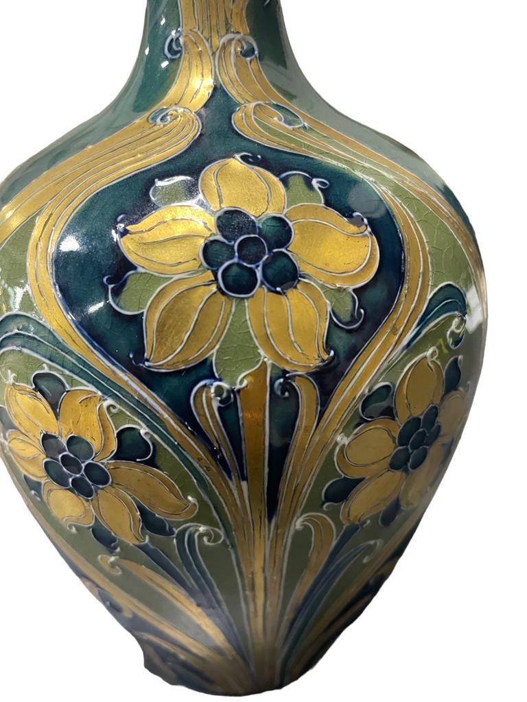 Art Nouveau William Moorcroft for James Macintyre and Co. Green and ...
