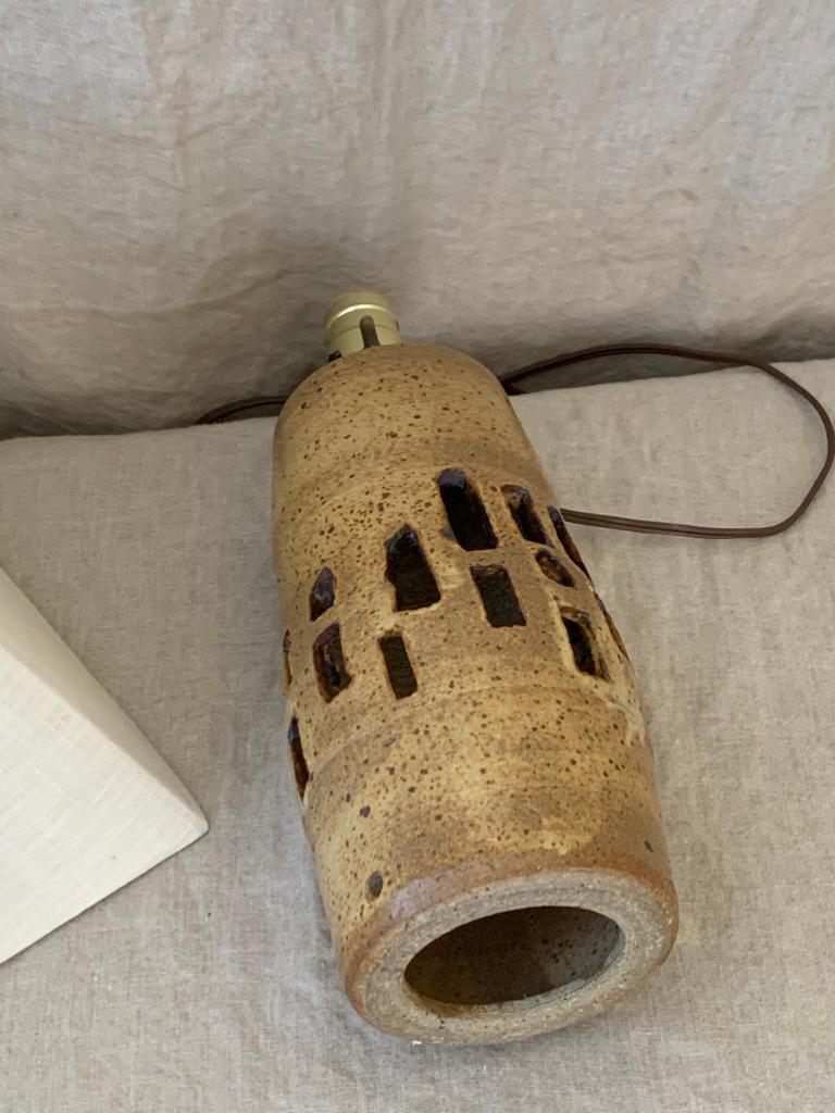 Art Pottery Lamp For Sale at 1stDibs