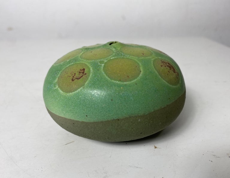Art Pottery, Studio Ceramic /weed pot , feelie by Brenda Williams For ...