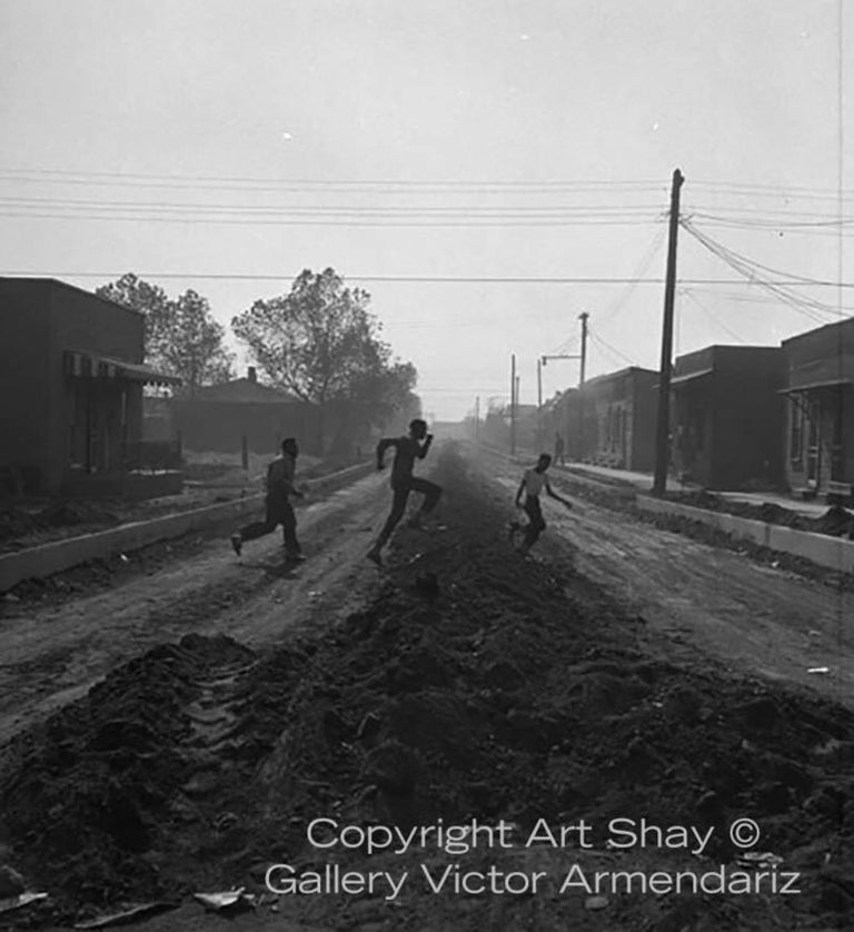 Art Shay Lovejoy Aka Brooklyn Illinois Crossing The Street For Ebony Magazine 1952
