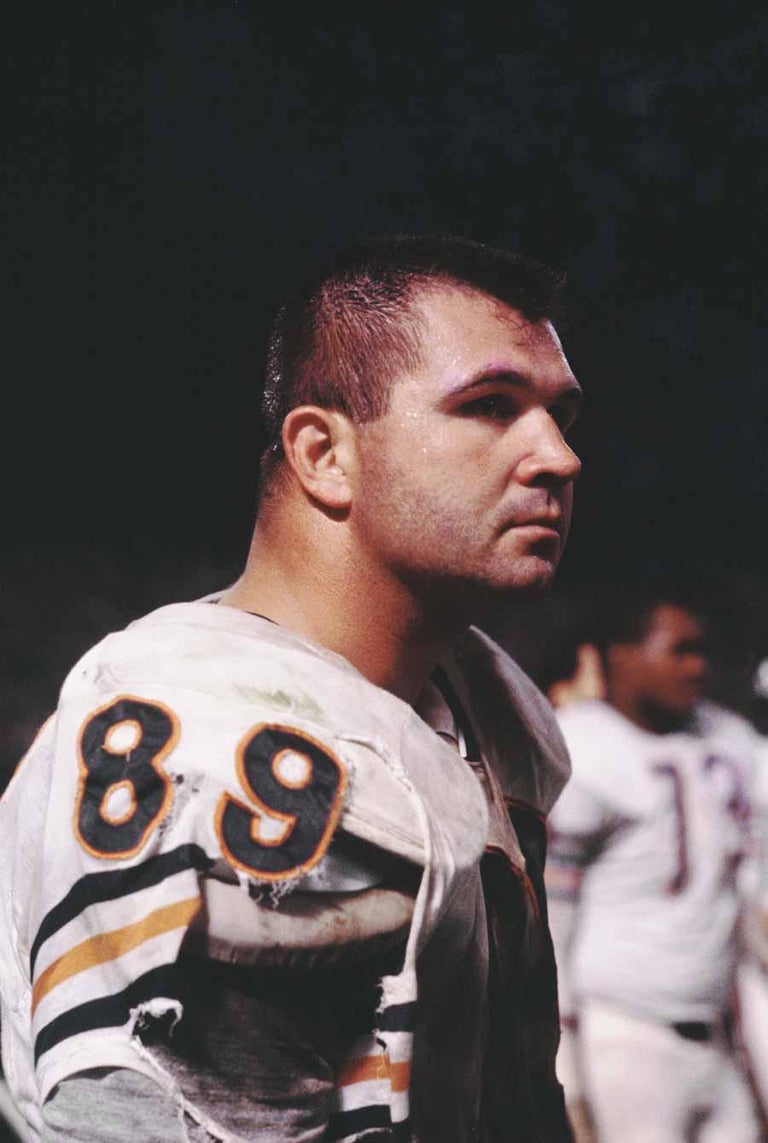 Art Shay - Mike Ditka, 1966, Chicago Bear Tight End, Color Photograph ...