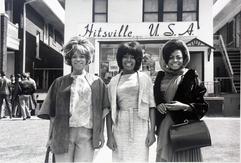 Art Shay - The Supremes at Hitsville U.S.A., Detroit, MI, 1965 - Framed ...