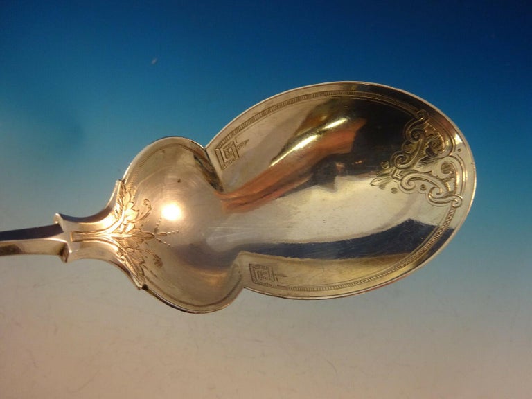 Art Silver circa 1860-1883 Wendt Caldwell Berry Spoon Woman Greek Roman ...