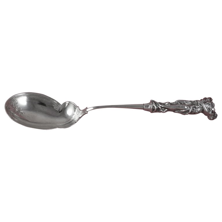 Art Silver circa 1860-1883 Wendt Caldwell Berry Spoon Woman Greek Roman ...