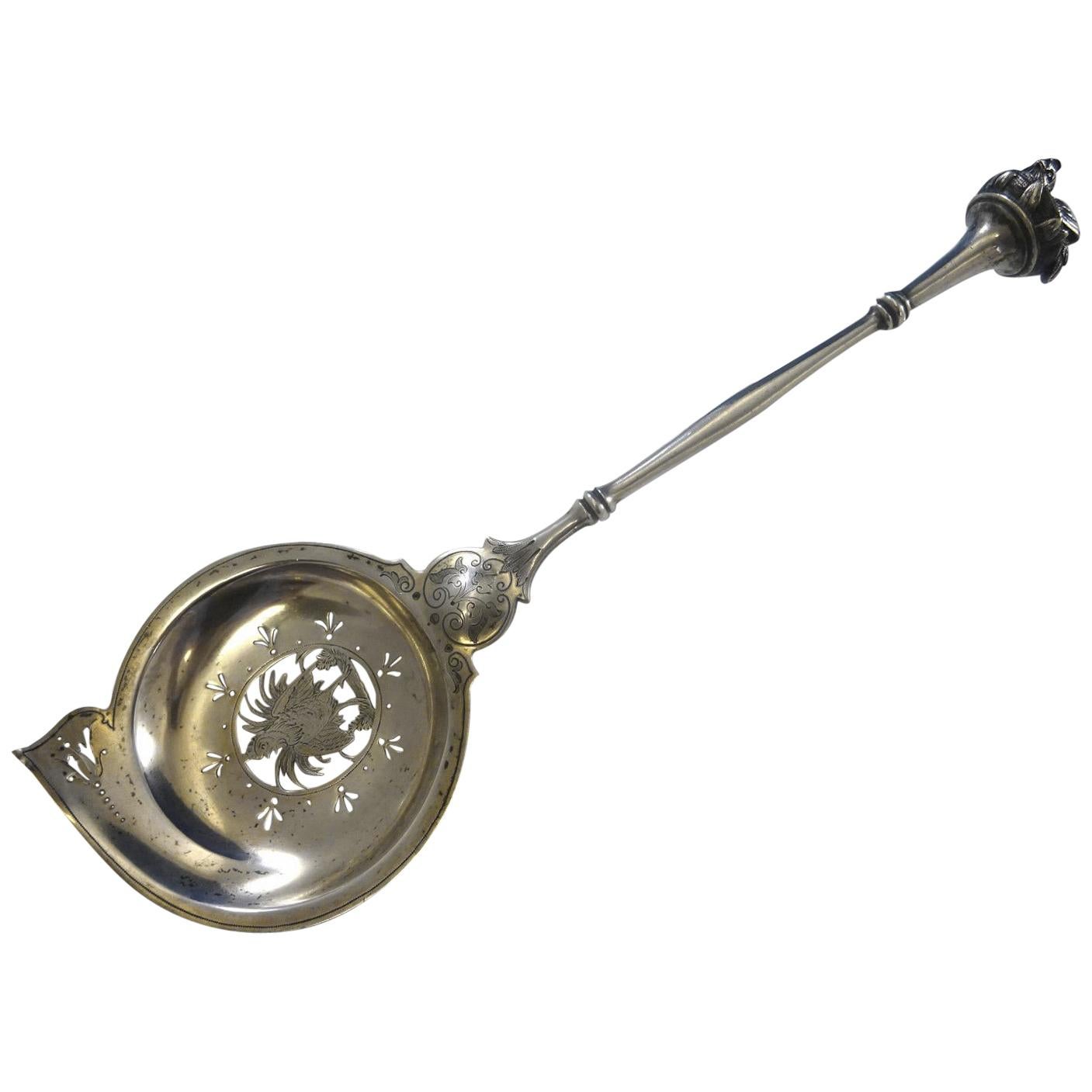 Art Silver John Wendt Sterling Silver Fried Egg Server Pcd with Chicken ...