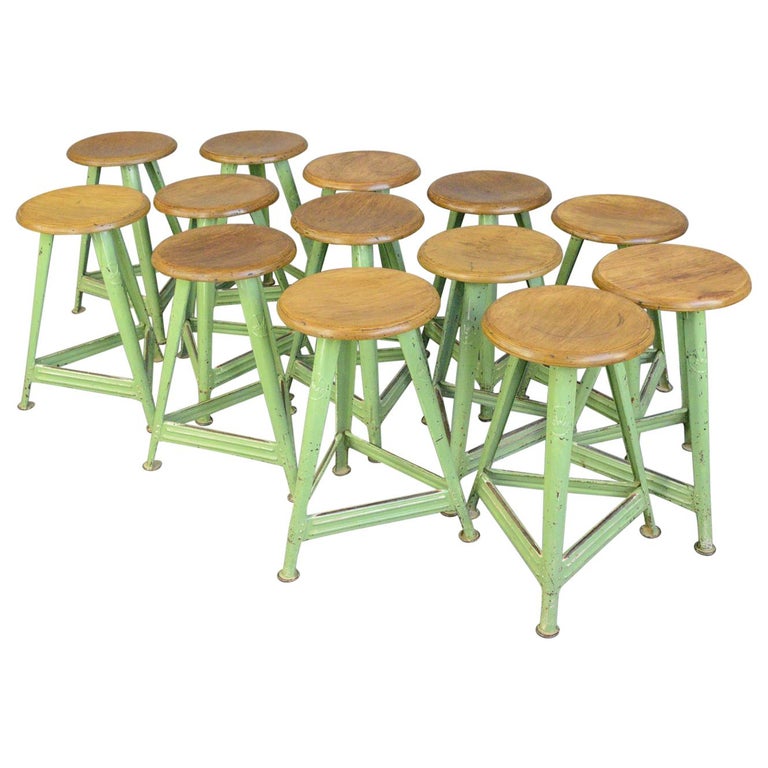 Art Studio Stools by Rowac, Circa 1930s at 1stDibs