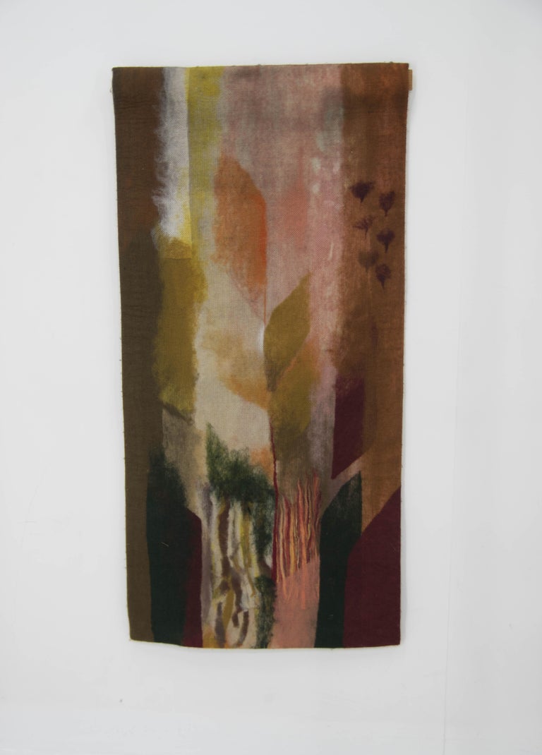 Art Wool Tapestry "The Dawn II" by M. M. Divisova, Czechoslovakia, 1977 ...