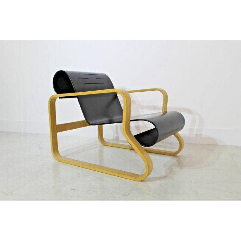 Alvar Aalto, Artek, 41 Paimio Scroll Chair For Sale at 1stDibs