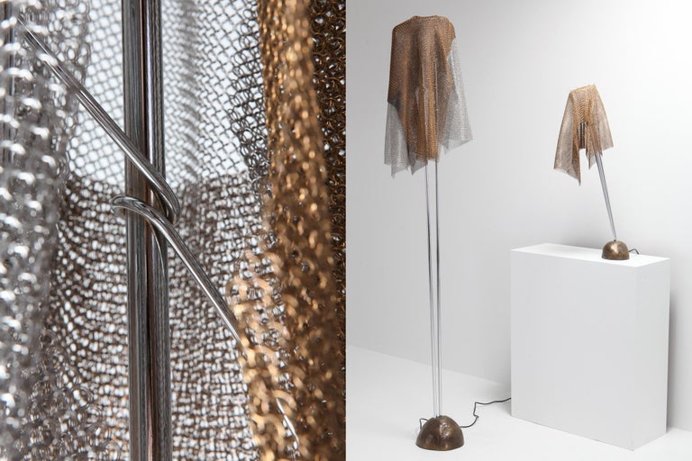 Artemide Chain Mail Table Lamp "Anchise" by Toni Cordero at 1stDibs ...