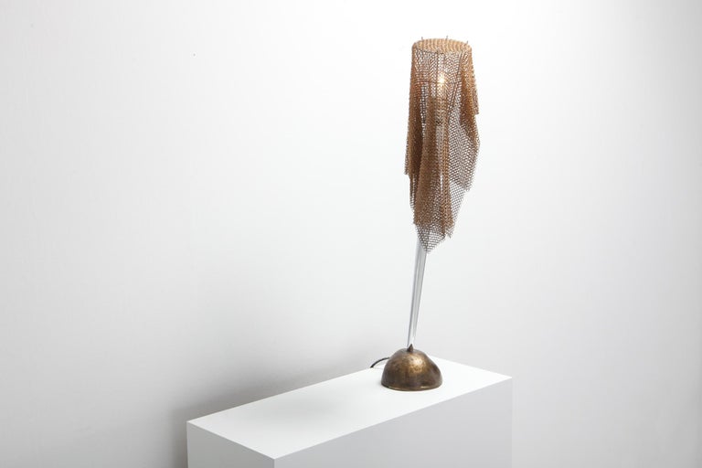 Artemide Chain Mail Table Lamp "Anchise" by Toni Cordero at 1stDibs ...
