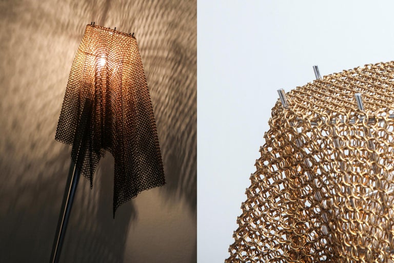 Artemide Chain Mail Table Lamp "Anchise" by Toni Cordero at 1stDibs ...