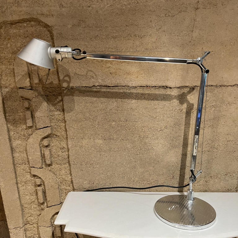 Artemide Classic Task Desk Lamp with Base Tolomeo Light Milano ITALY ...