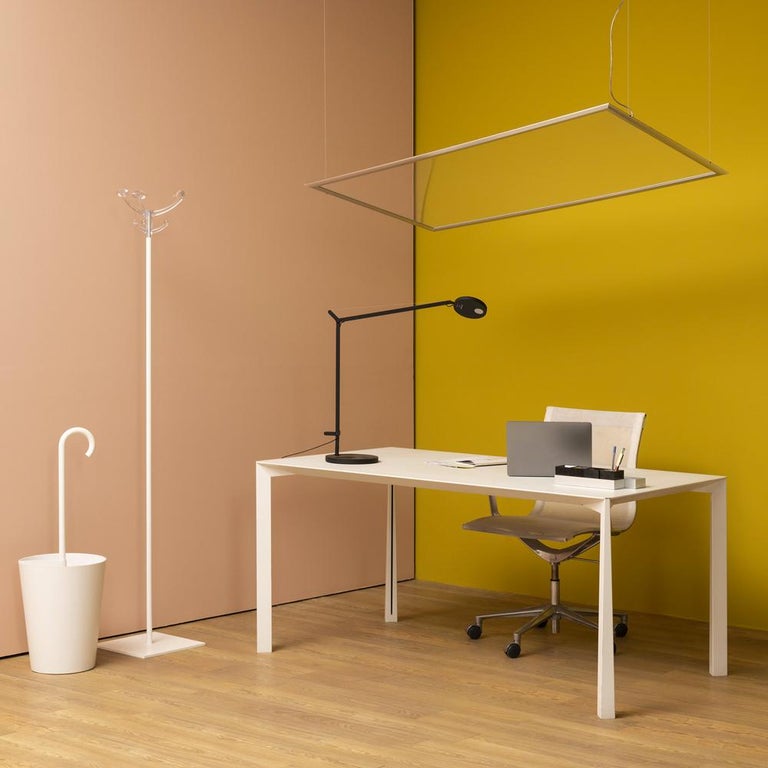 Artemide Discovery Space Rectangular Suspension Light in Aluminum by ...