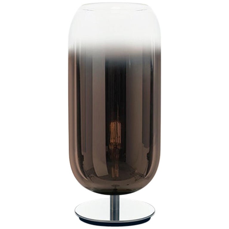 Artemide Gople Mini Max 7W E12 Table Lamp Max in Bronze by Bjarke ...