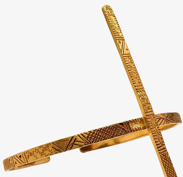 Artemisa Armlet in 14k Yellow Gold: Contemporary Ancient Egyptian ...