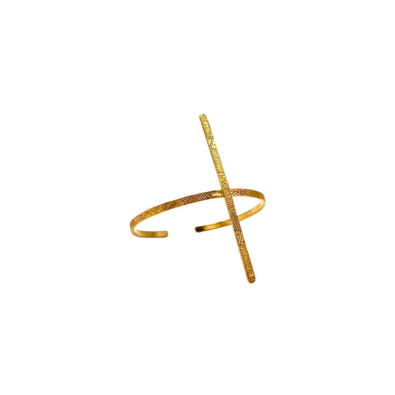 Artemisa Armlet in 14k Yellow Gold: Contemporary Ancient Egyptian ...