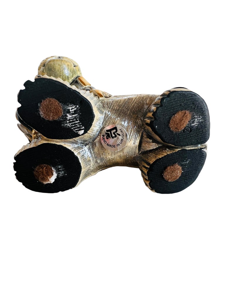 Artesania De Rosa Rinconada Standing Lion Figurine Pottery Ceramic ...