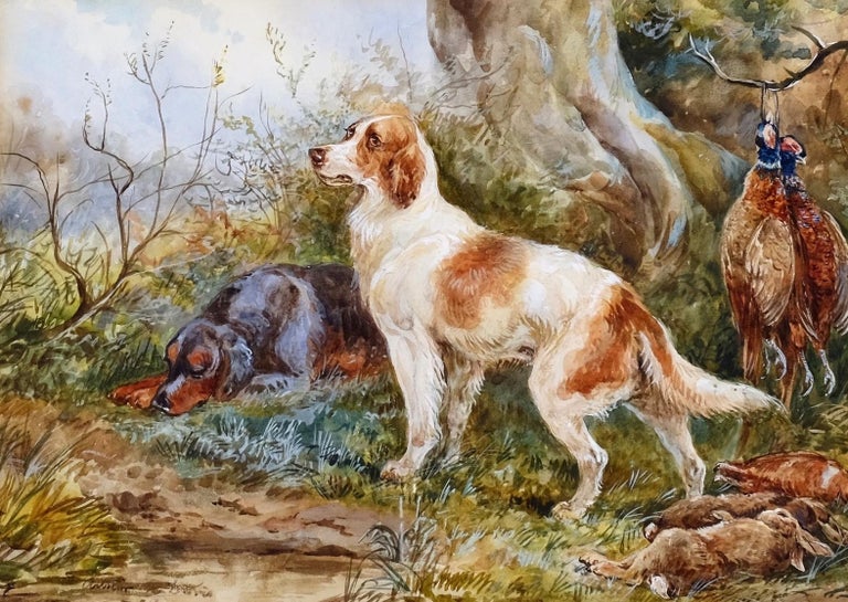 Arthur Alfred Davis - Arthur A Davis, (British fl 1877-1905), 'Resting ...