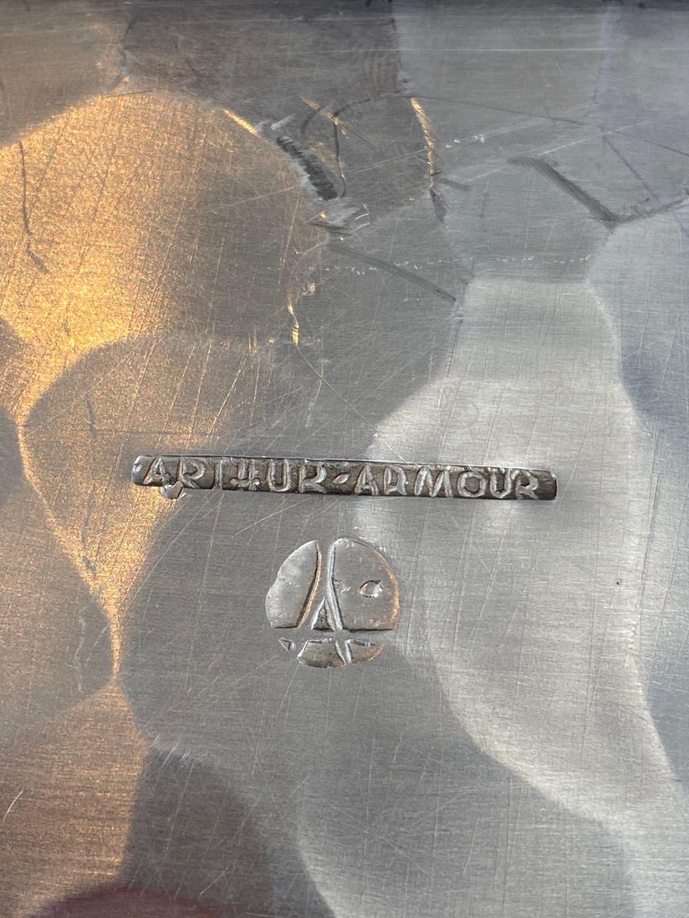 Arthur Armour World Tray For Sale at 1stDibs