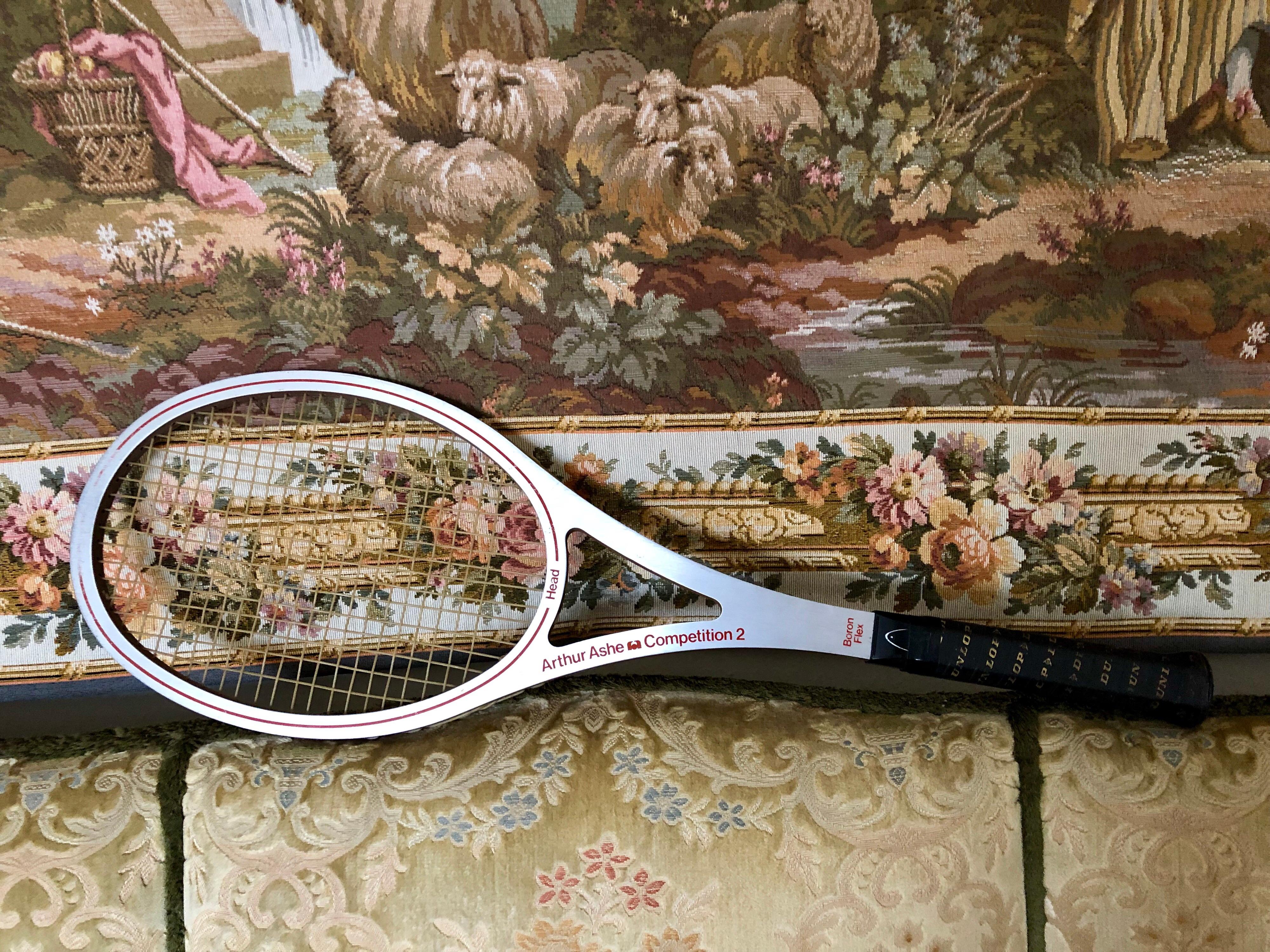 Arthur Ashe Competition 2, Vintage Tennis Racket Boron Flex by Head at ...