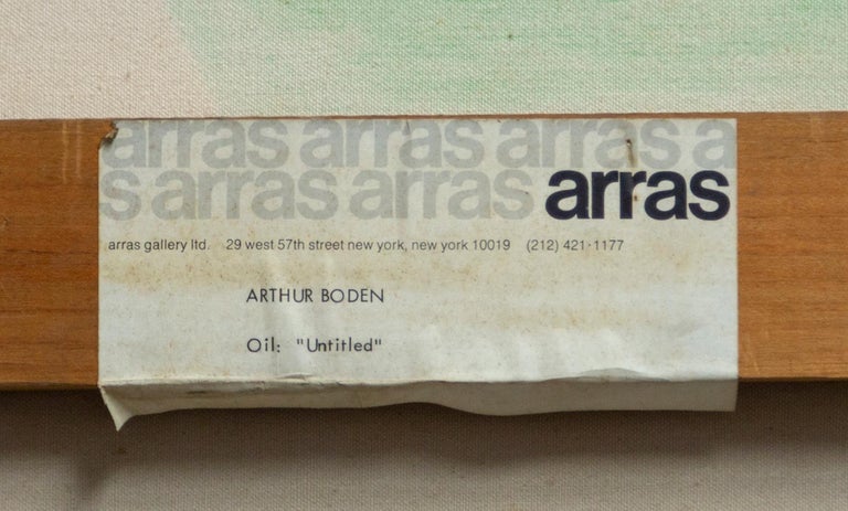 Arthur Boden - Diamonds, Large Geometric Painting by Arthur Boden c1970 ...