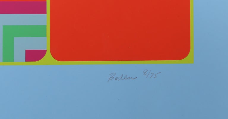 Arthur Boden - Puzzle, Abstract Pop Serigraph by Arthur Boden For Sale ...