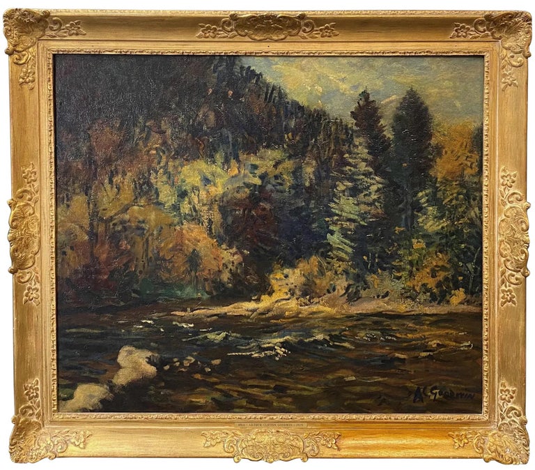 Arthur Clifton Goodwin - Brook in Autumn For Sale at 1stDibs