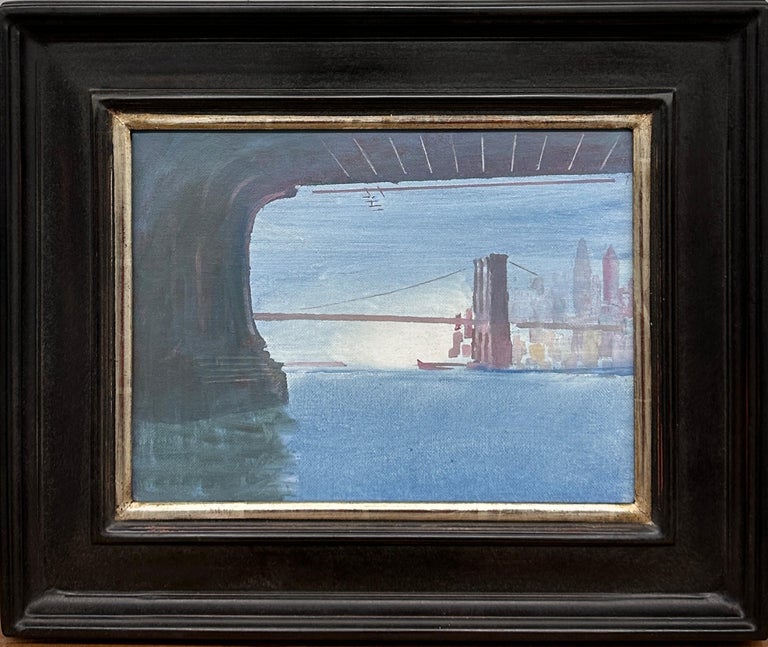 Arthur Cohen - Brooklyn Bridge, 2002 oil painting by famous cape cod ...