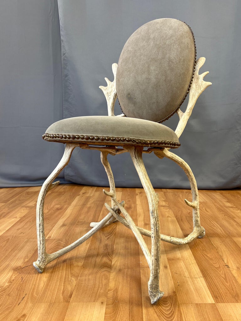 Arthur Court Antler Side Chair, 1970s For Sale at 1stDibs