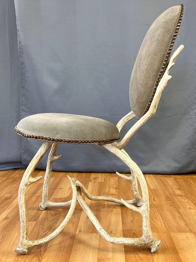 Arthur Court Antler Side Chair, 1970s For Sale at 1stDibs