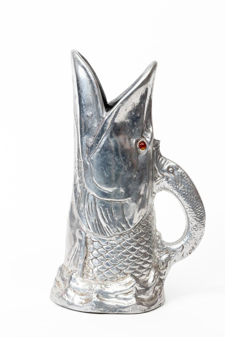 Arthur Court Design Fish Pitcher Rare For Sale at 1stDibs