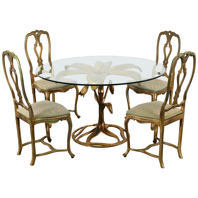 Arthur Court Dining Table and Chairs, 1960s at 1stDibs | arthur court ...