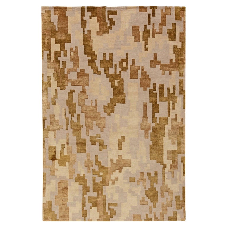 Arthur Dunnam Abstract Design Handmade Rug for Doris Leslie Blau For ...