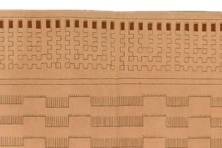 Arthur Dunnam Contemporary Aubusson Handmade Wool Rug for Doris Leslie ...